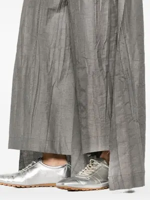 Soh Cotton Blend Trousers - Grey