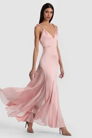 Alice + Olivia Cowl Neck Evening Dresses
