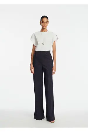 Lela Rose Straight Leg Pants For Women