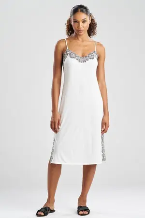 Natori Peony Enchant Slip Dress - Neutral