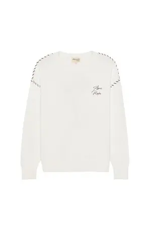 ELLSWORTH + IVEY Riley Crewneck Sweater - Neutral