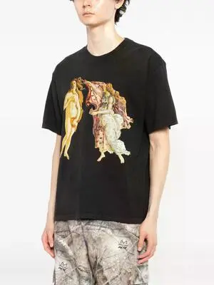MELT Graphic-print Round Neck T-shirt