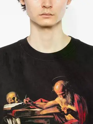 MELT Graphic-print Round Neck T-shirt