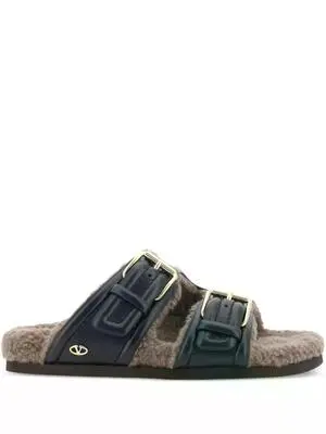 Valentino Garavani Fussfriend Slides - Black