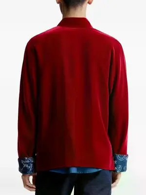 Shanghai Tang Tang Velvet Mandarin Jacket