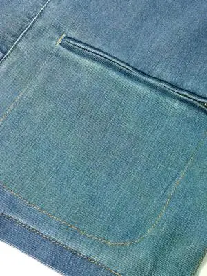 Shanghai Tang Buttoned Denim Jacket