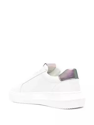 Calvin Klein Iridescent-effect Low-top Sneakers