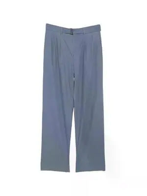 Tagliatore Belted Straight-leg Trousers