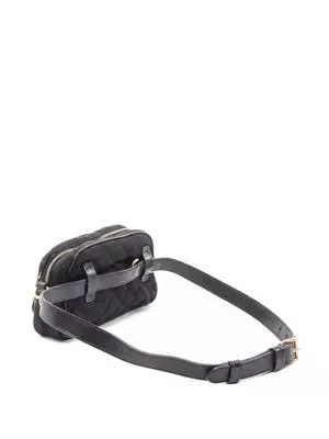 Prada 2000s Floral-embroidered Cross Body Bag