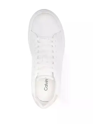 Calvin Klein Leather Cupsole Sneakers