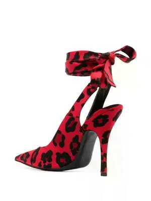 Attico Leopard-print Pumps