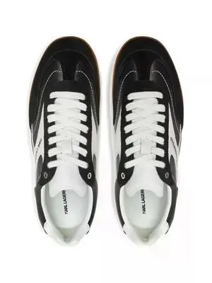 Karl Lagerfeld Kandidate Leather Sneakers - Black