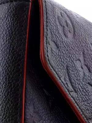 LOUIS VUITTON Felicie Pochette Monogram Empreinte Leather - Blue