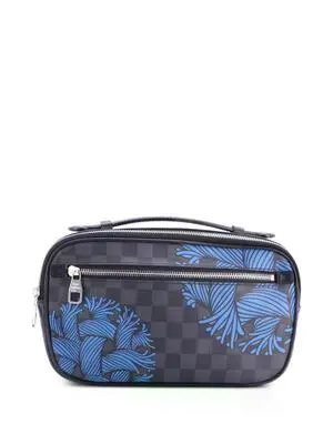 LOUIS VUITTON Ambler Limited Edition Nemeth Damier Graphite Belt Bag - Black