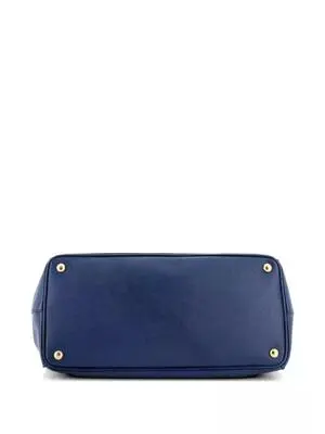Prada Double Zip Lux Saffiano Leather Large Tote Bag
