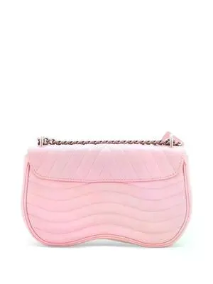 LOUIS VUITTON New Wave Chain Bag Quilted Leather Mm