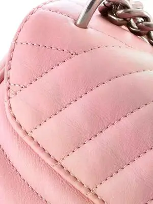 LOUIS VUITTON New Wave Chain Bag Quilted Leather Mm
