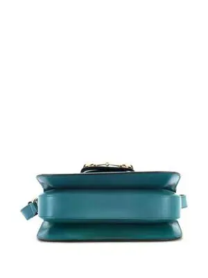 Gucci Horsebit 1955 Small Shoulder Bag - Blue