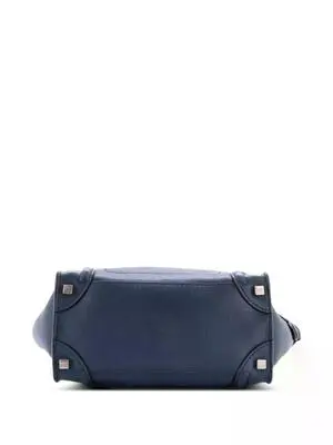 Celine Luggage Bag Grainy Leather Micro Tote