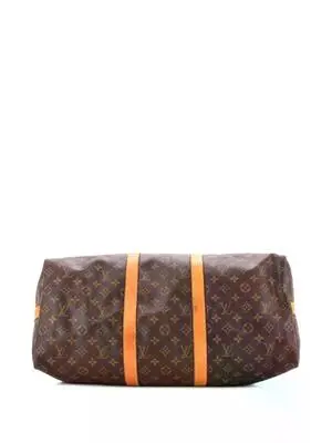 LOUIS VUITTON Keepall Bandouliere 50 Monogram Canvas Travel Bag