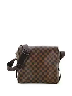LOUIS VUITTON Naviglio Damier Crossbody Bag - Brown