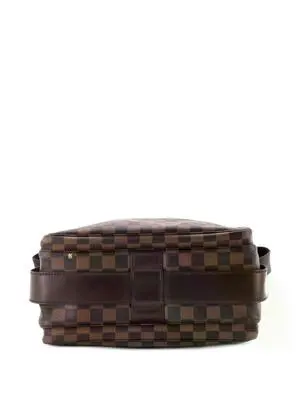 LOUIS VUITTON Naviglio Damier Crossbody Bag - Brown