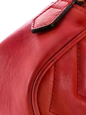 Gucci Gg Marmont Matelassé Leather Mini Shoulder Bag - Red