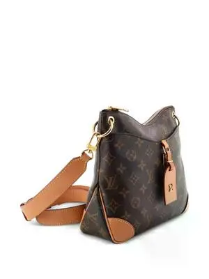 LOUIS VUITTON Odeon Nm Monogram Canvas Pm Crossbody Bag - Brown