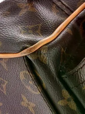LOUIS VUITTON Manhattan Handbag Monogram Canvas Pm