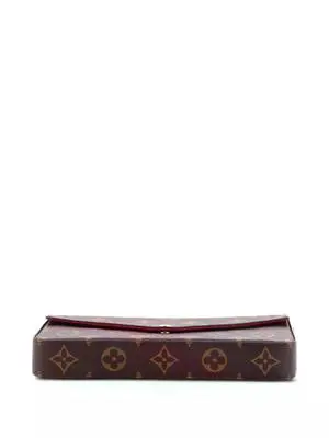 LOUIS VUITTON Felicie Pochette Monogram Canvas - Brown