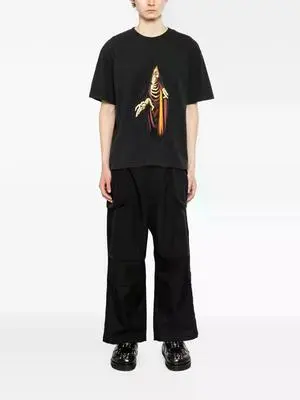 MELT Graphic-print Round Neck T-shirt