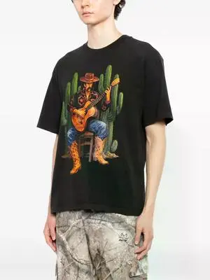 MELT Graphic-print Round Neck T-shirt