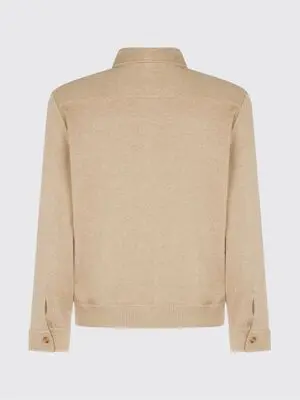 LARDINI Cotton Shirt Jacket - Sand