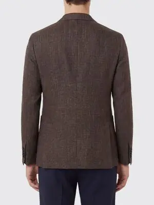 Tagliatore Single Breasted Blazer - Brown