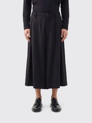 Yohji Yamamoto Wide Leg Cropped Trousers