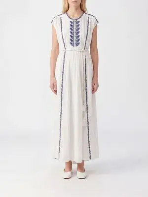 Isabel Marant Étoile Embroidered Maxi Dress - Ecru