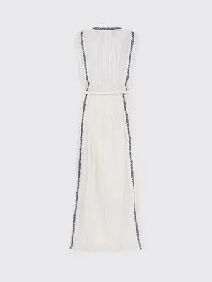 Isabel Marant Étoile Embroidered Maxi Dress - Ecru