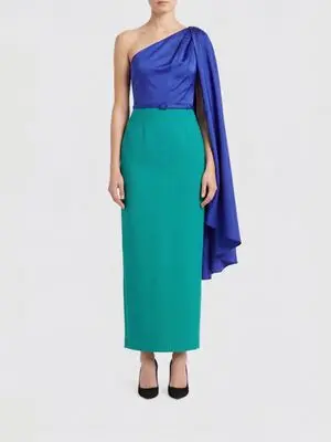 Carolina Herrera Silk Midi Dress