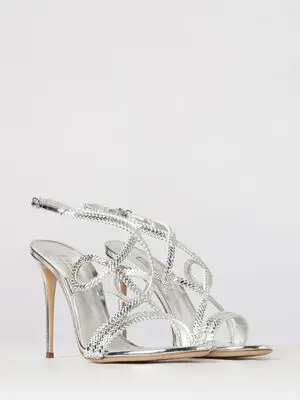Casadei Heeled Sandals - Silver