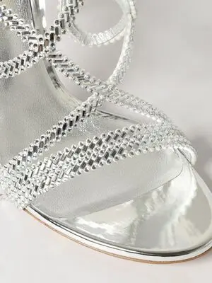 Casadei Heeled Sandals - Silver