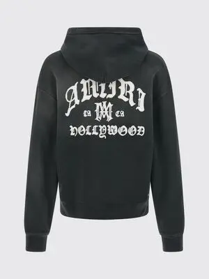 Amiri Distressed Logo Hoodie