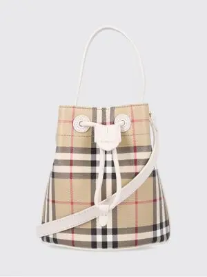 Burberry Mini Bucket Bag - White