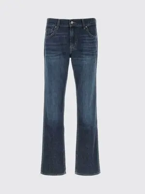 7 For All Mankind Straight Leg Jeans - Black