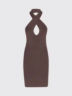Federica Tosi Halterneck Mini Dress