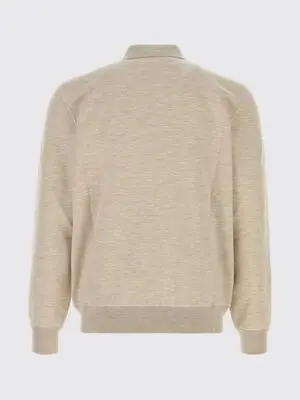 Brioni Zip-up Collared Sweater - Grey