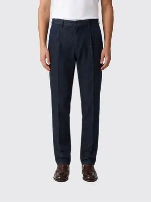 Incotex Slim Fit Jeans In Cotton Blend Denim - Blue