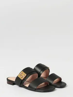 COCCINELLE C-me Lock Leather Mules