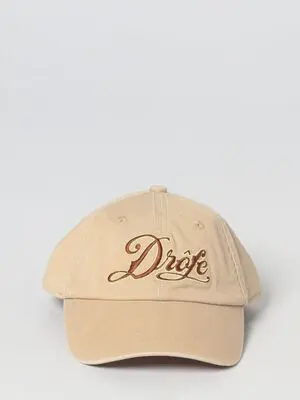 Drole De Monsieur Cotton Baseball Cap With Embroidered Logo