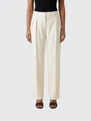 Loulou De Saison Tailored Virgin Wool Trousers - Pink