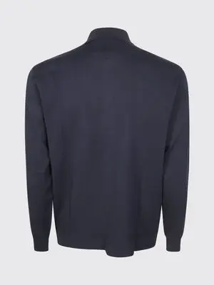 PAOLO PECORA Cotton Knit Shirt - Blue